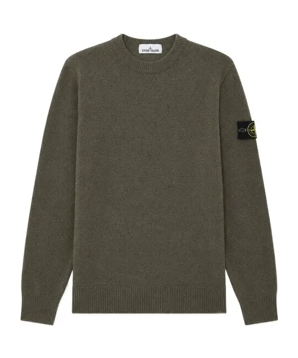 Stone Island Long-sleeved Sweater - Green