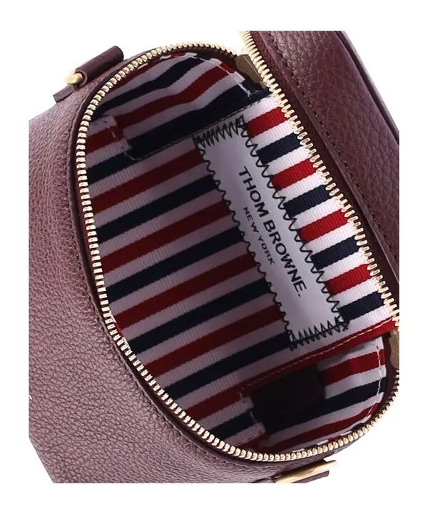 Thom Browne Zip-top Box Clutch Bag
