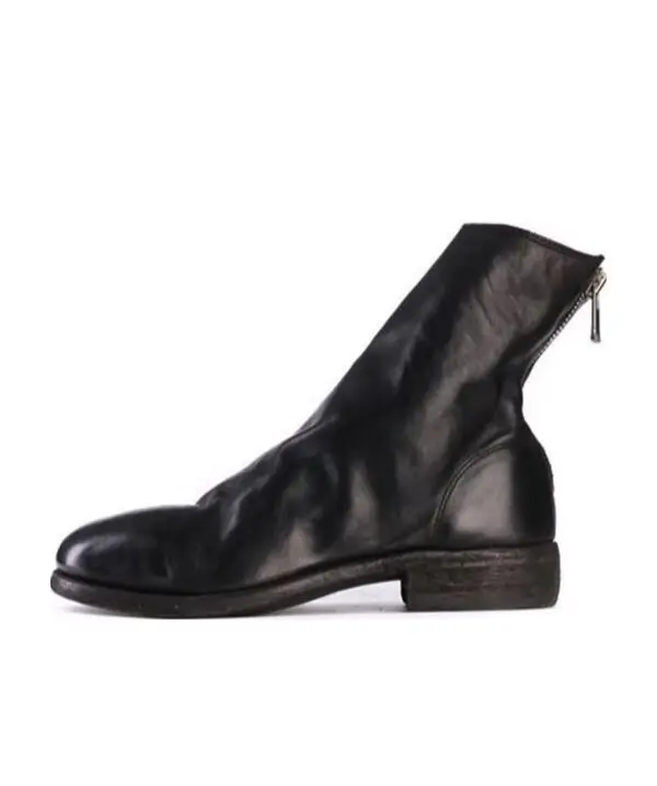 Guidi Zippered Ankle Boots