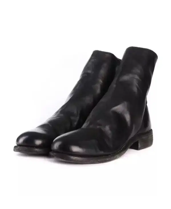 Guidi Zippered Ankle Boots