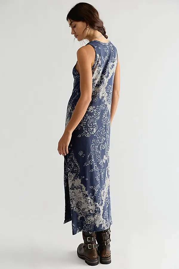 Free People Cleo Bandana Maxi Top