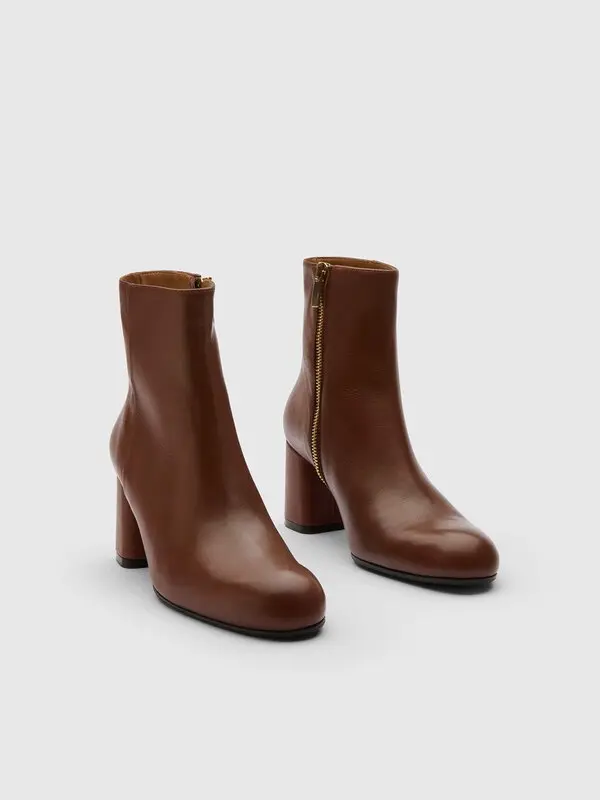 ATP ATELIER Miola Leather Ankle Boots