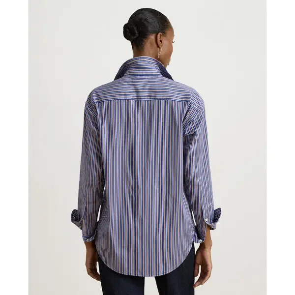 Ralph Lauren Relaxed Fit Striped Broadcloth Shirt