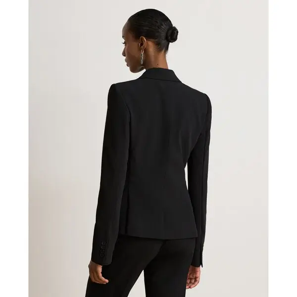 Ralph Lauren Stretch Crepe Blazer