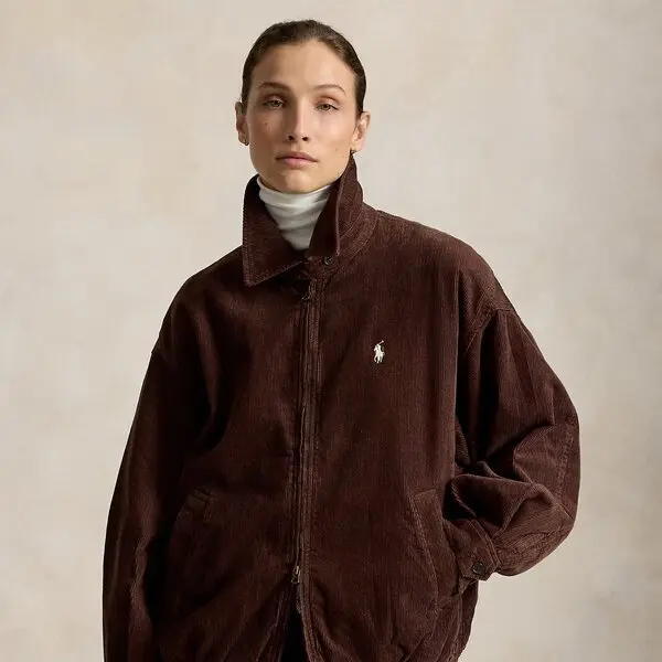 Ralph Lauren Cotton Corduroy Jacket - Brown