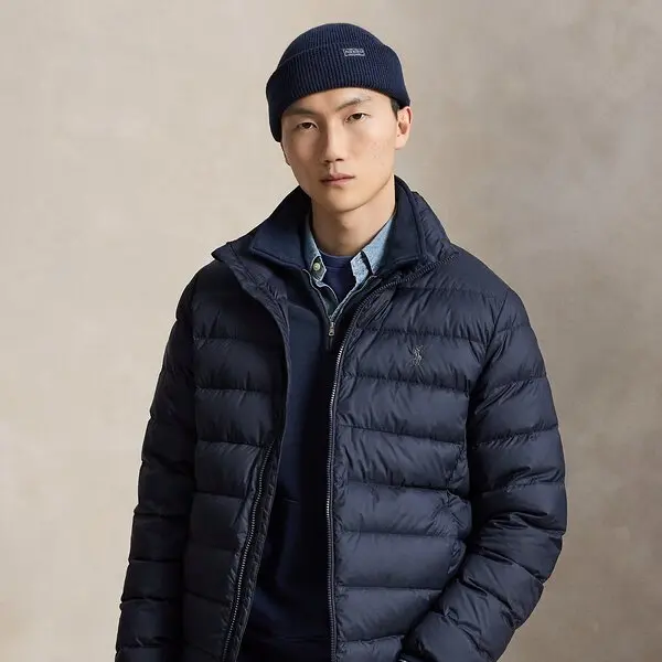 Ralph Lauren The Colden Packable Down Jacket - Collection Navy