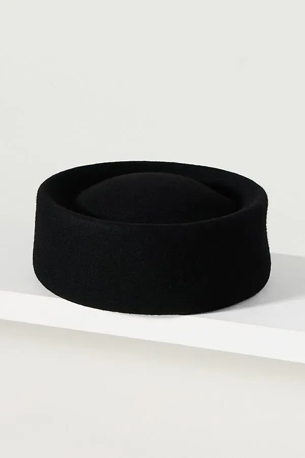 VAN PALMA Gaspard Wool Pillbox