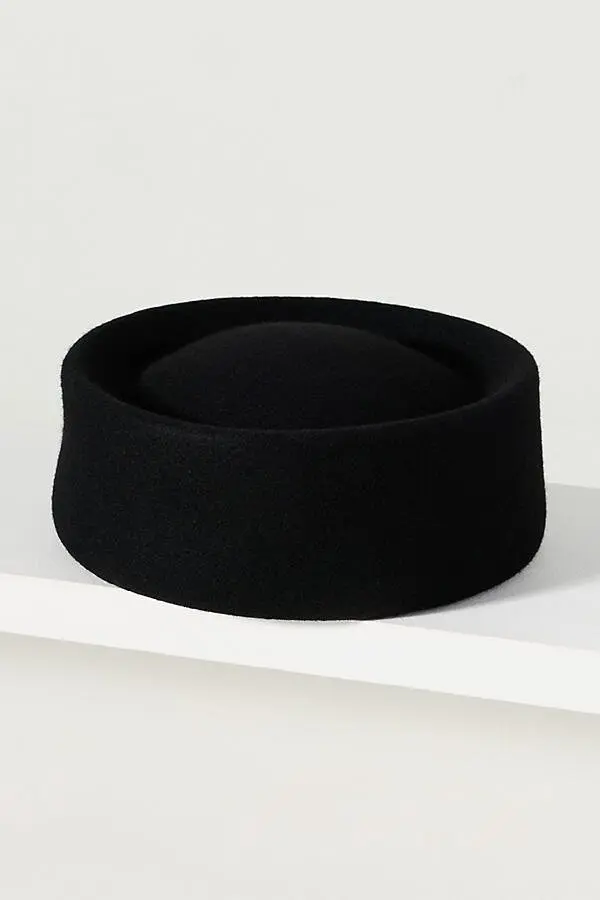VAN PALMA Gaspard Wool Pillbox