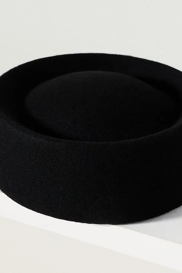 VAN PALMA Gaspard Wool Pillbox