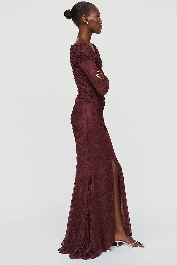 Misha Collection Kali Long-sleeve Maxi Dress