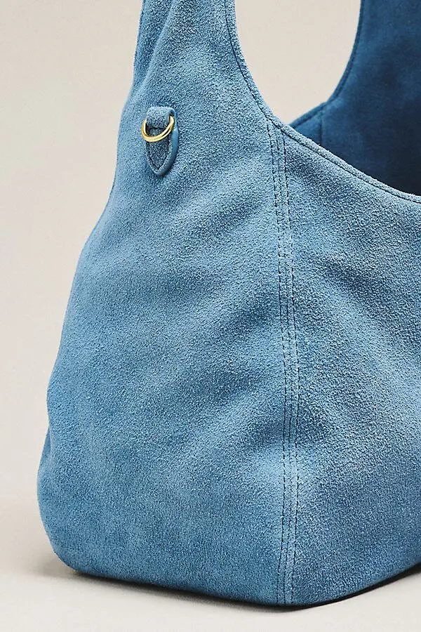 Clare V. Petit Bando Suede Shoulder Bag