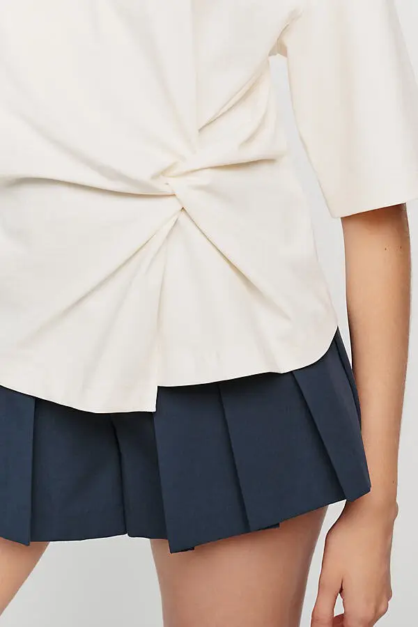 SECOND FEMALE Arkai Draped Tee