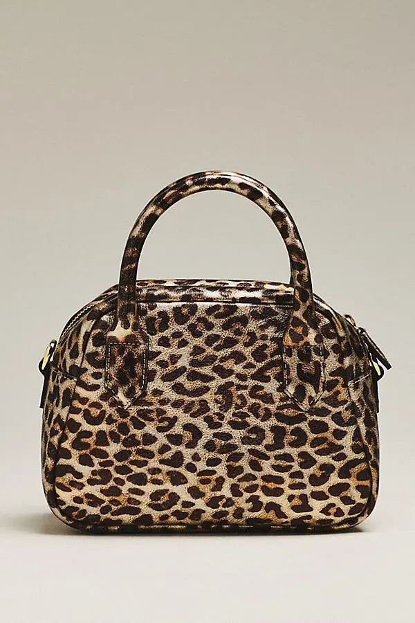 FRANCES VALENTINE Mi Bowler Bag - Leopard