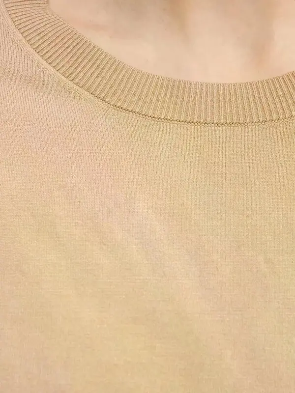 Sisley Fine-knit Long-sleeve Pullover