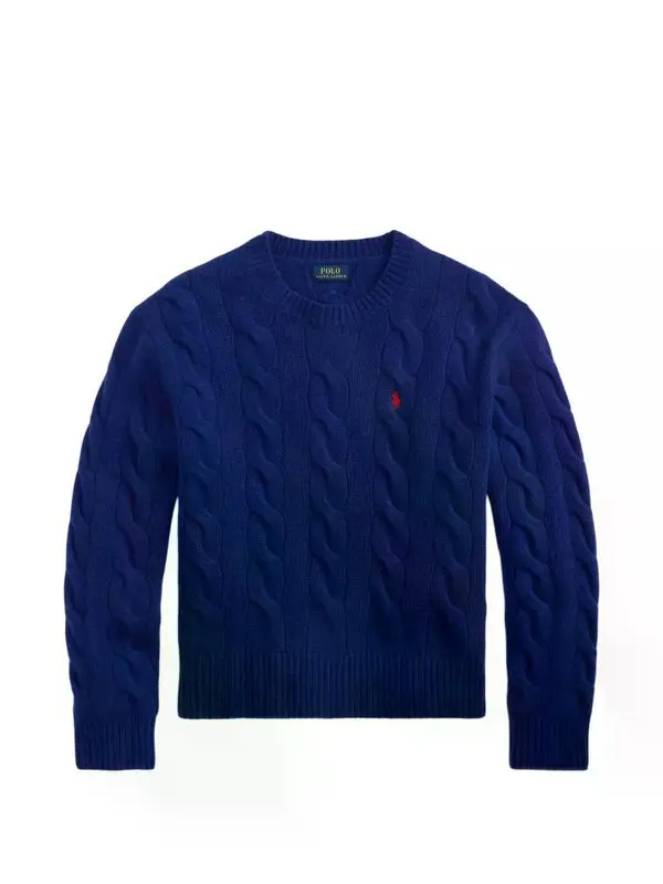 Polo Ralph Lauren Cable-knit Embroidered Jumper