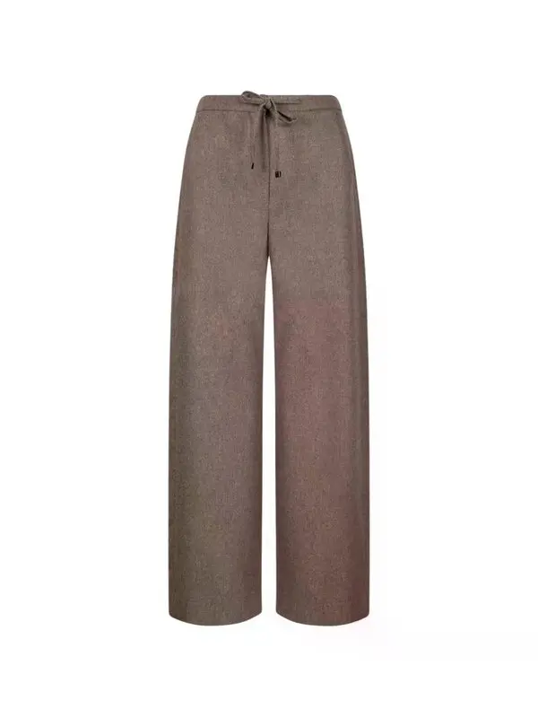 Max Mara Drawstring Wide-leg Trousers