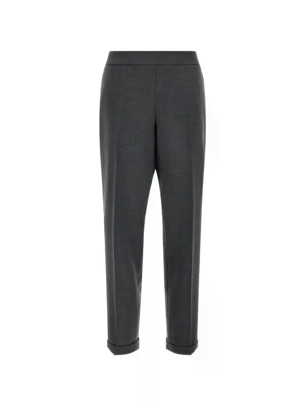 Alberto Biani Turn-up-hem Cropped Trousers