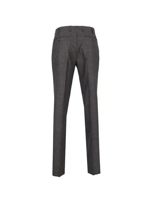 AL DUCA D’AOSTA 1902 Double-breasted Herringbone Wool Suit