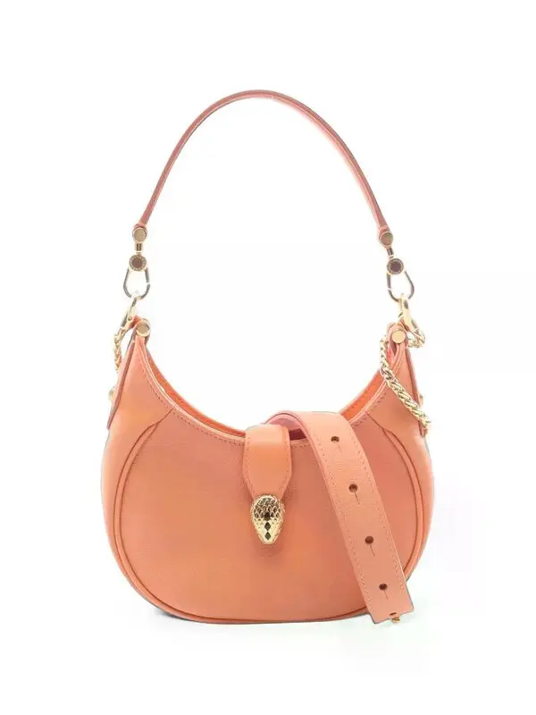 BVLGARI 2010s Small Serpenti Ellipse Shoulder Bag