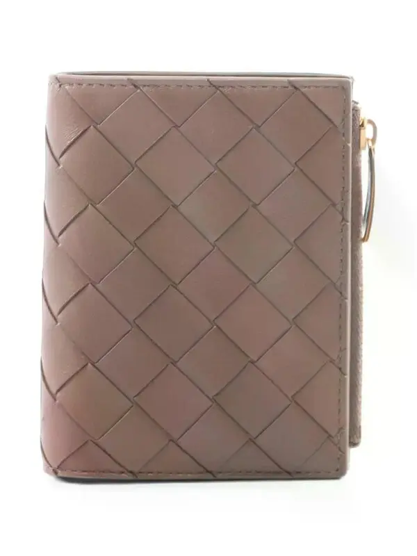 Bottega Veneta 2020s Intrecciato Bi-fold Wallet
