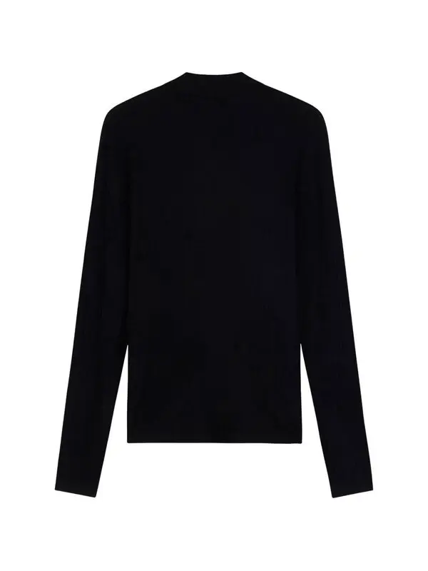 Emporio Armani Virgin Wool Cardigan With A Regular Fit