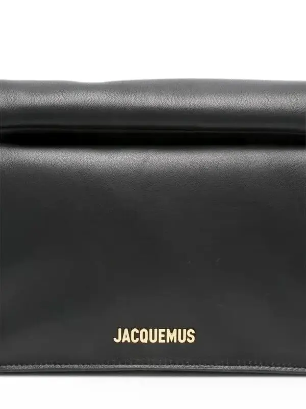 Jacquemus The Rond Carré Clutch - Black
