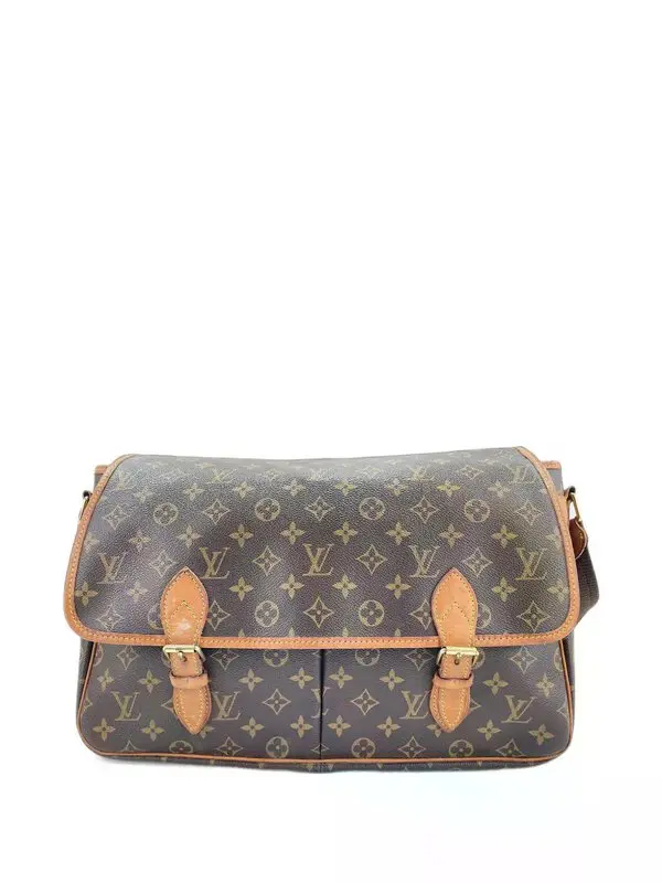 LOUIS VUITTON 1999 Monogram Buckle Shoulder Bag