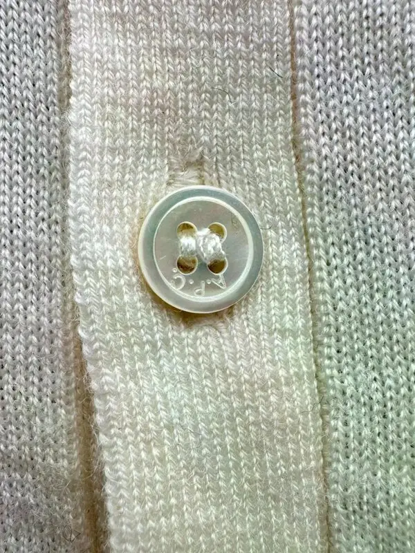 A.p.c. Ribbed-knit Long-sleeve Polo Shirt