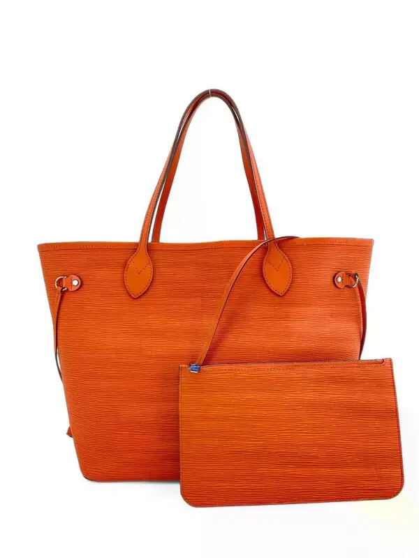 LOUIS VUITTON Mm Neverfull Epi Tote Bag - Orange