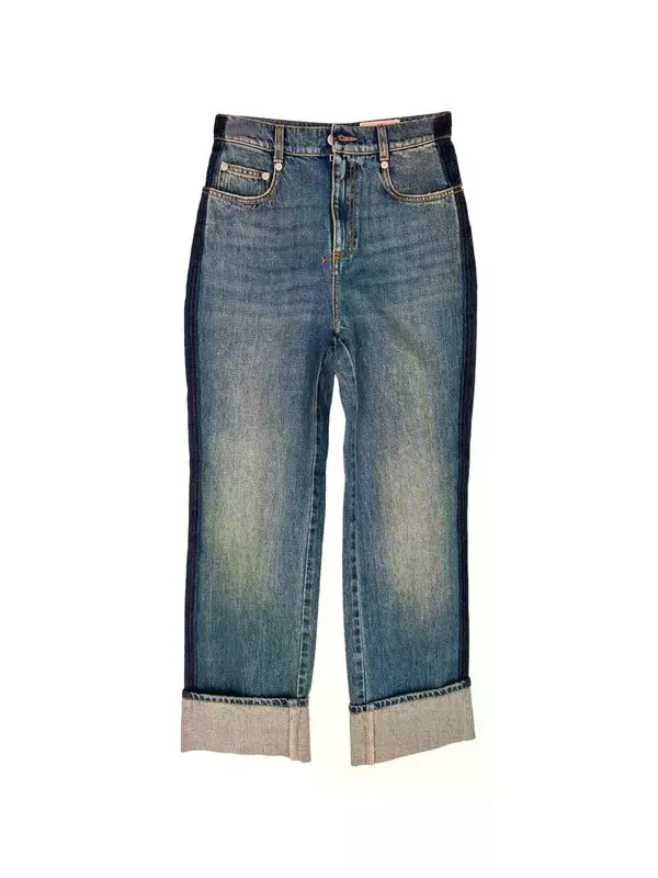 Alexander McQueen Faded Boyfriend Jeans