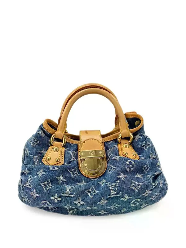 LOUIS VUITTON 2005 Monogram Denim Handbag