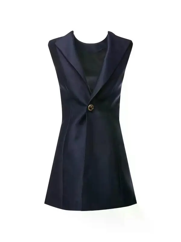 Balenciaga V-neck Flared Dress
