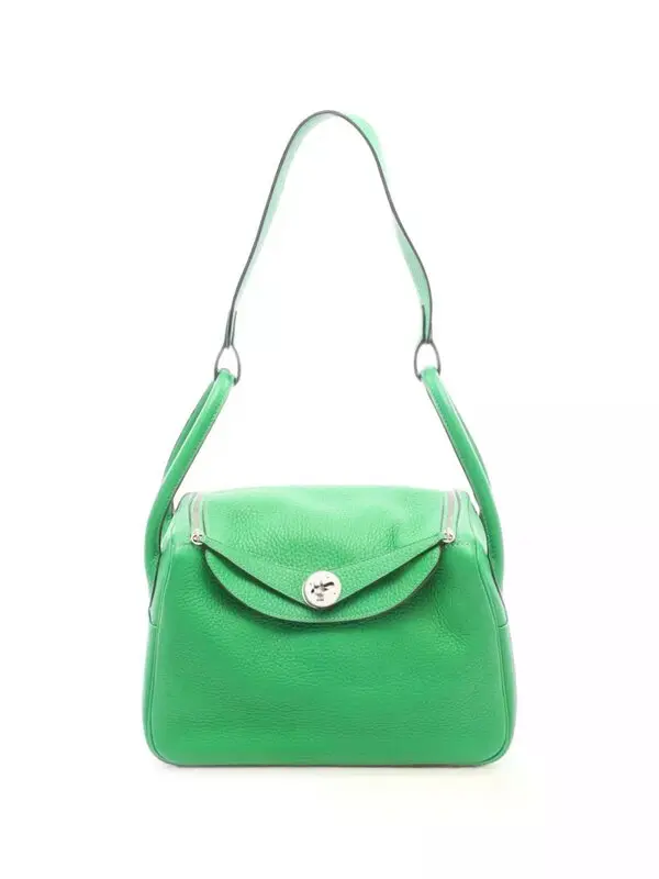 Hermès 2014 26 Lindy Tote Bag - Green