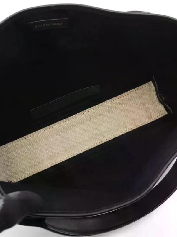 Balenciaga 2000s Xs Navy Cabas Tote Bag