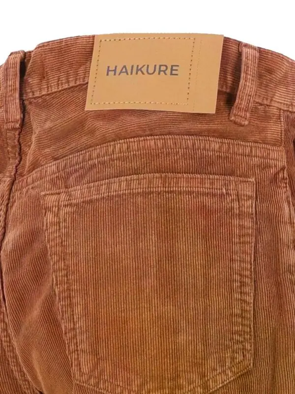 HAIKURE Clara Corduroy Flared Trousers