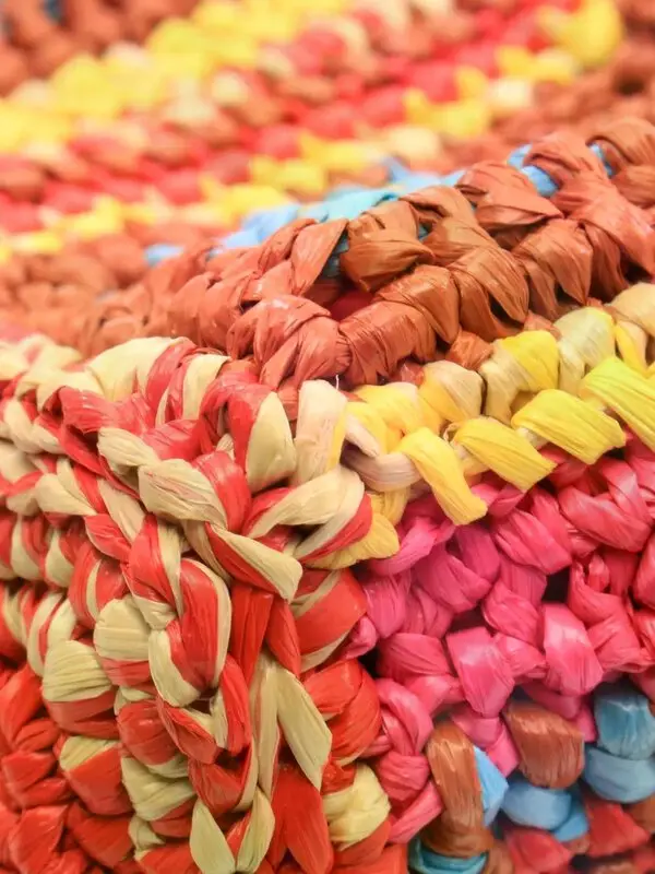 Miu Miu 2010s Crochet Patchwork Tote Bag