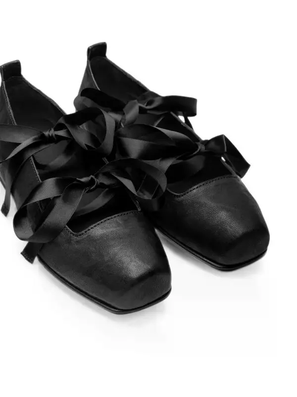 SINE & COSINE Hannes Leather Ballet Flats