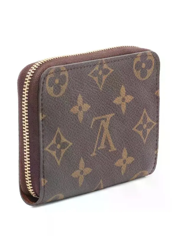 LOUIS VUITTON 2007 Zippy Monogram Wallet - Brown
