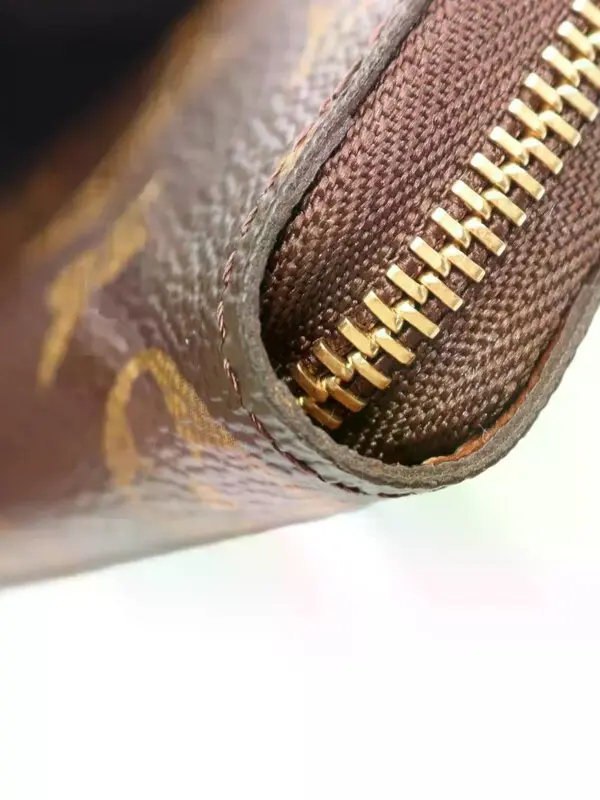 LOUIS VUITTON 2007 Zippy Monogram Wallet - Brown
