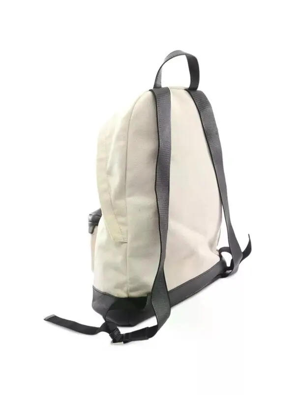 Balenciaga 2000s Canvas Backpack - Neutrals