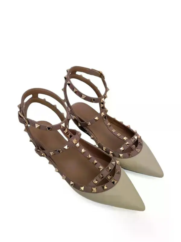Valentino Garavani Rockstud Caged Ballet Flats
