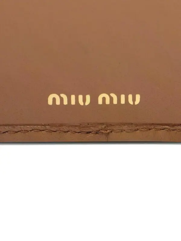 Miu Miu 2020s Matelassé Trifold Wallet