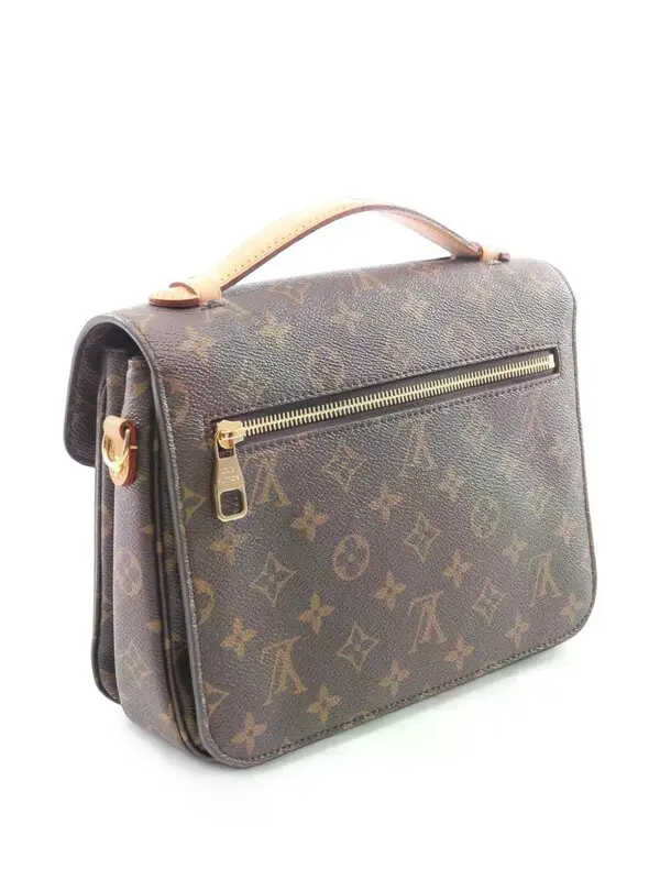 LOUIS VUITTON 2021 Monogram Pochette Métis Tote Bag - Brown