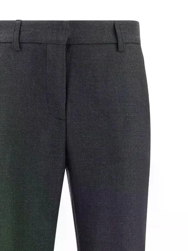 Paul & Shark Wool Twill Tapered Trousers