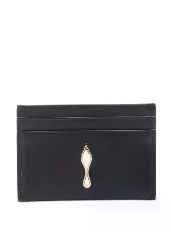 CHRISTIAN LOUBOUTIN 2020s Bettina Card Case - Black