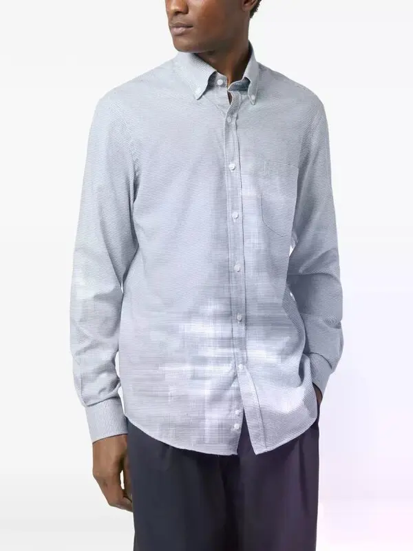 Paul & Shark Check-pattern Button-down Shirt