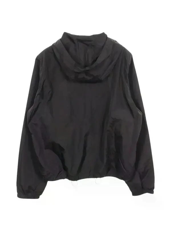 Prada 2000s Re-nylon Triangle Logo Hooded Jacket