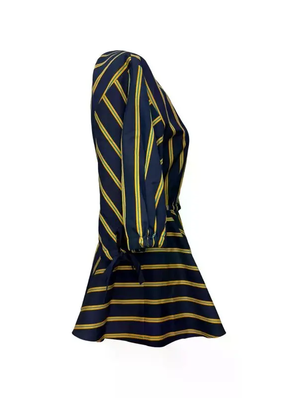 JASON WU Striped Peplum Top
