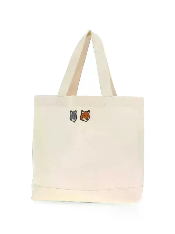 Maison Kitsuné Double Fox Head Tote Bag