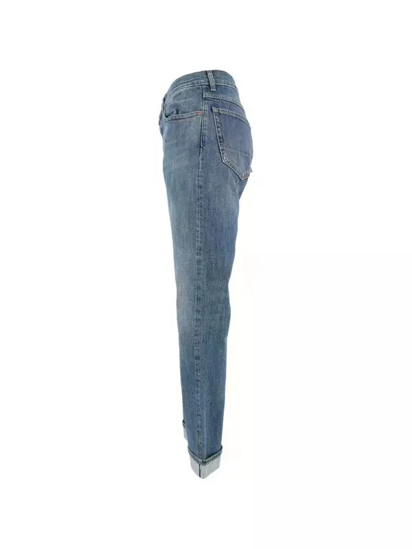 TELA GENOVA Cosmy Retro Straight-leg Jeans